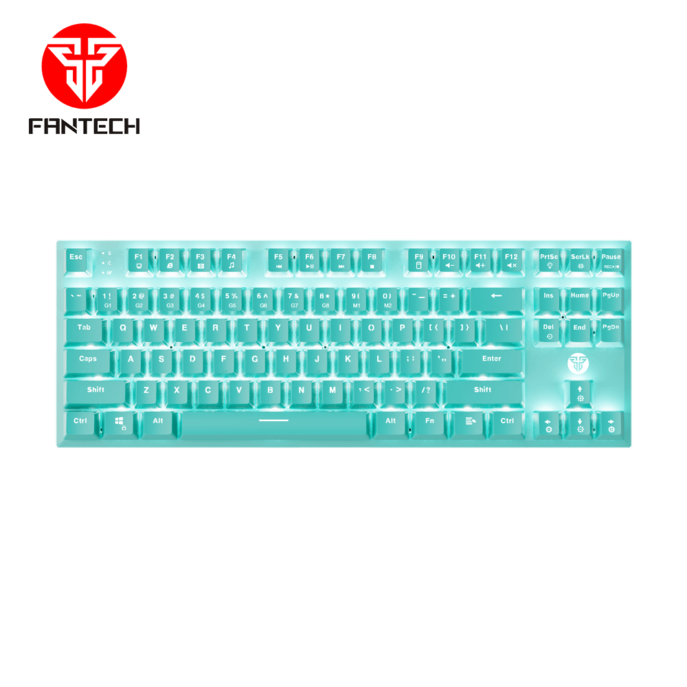 Fantech Maxfit87 Mk856 Rgb Mint Edition Mechanical Keyboard